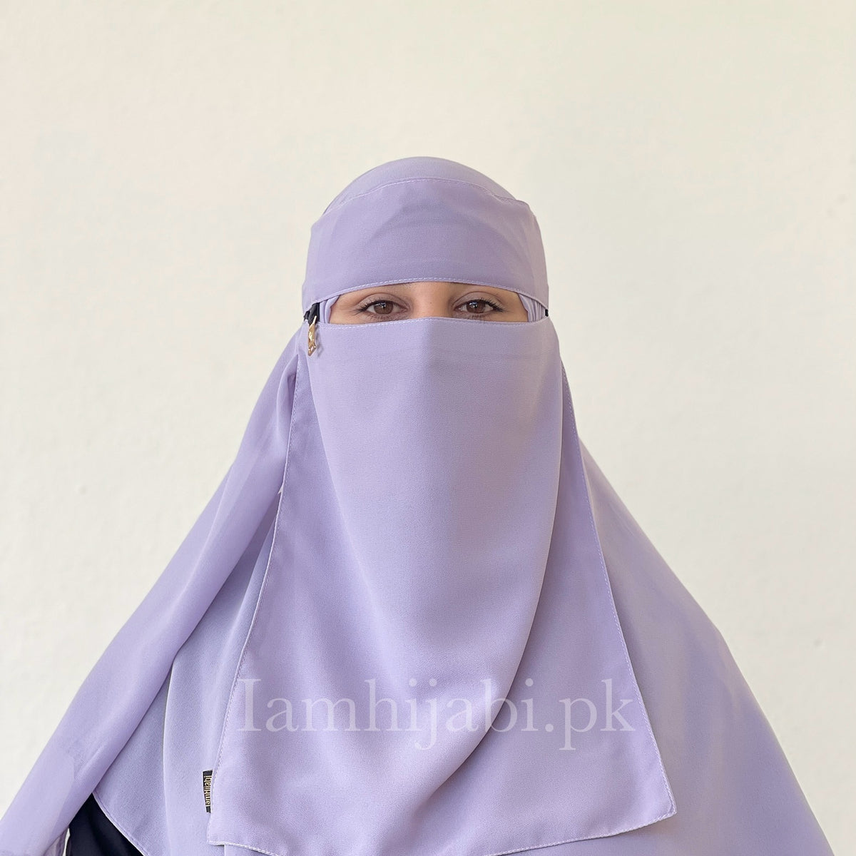 Saudi Niqab Set - Light Purple – I AM HIJABI.PK