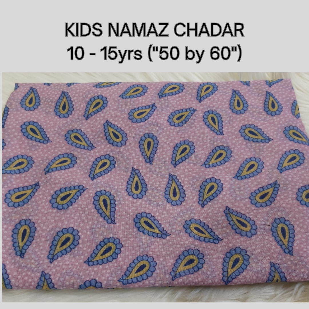 KIDS NAMAZ CHADAR WITH SLEEVES - SL5 – I AM HIJABI.PK