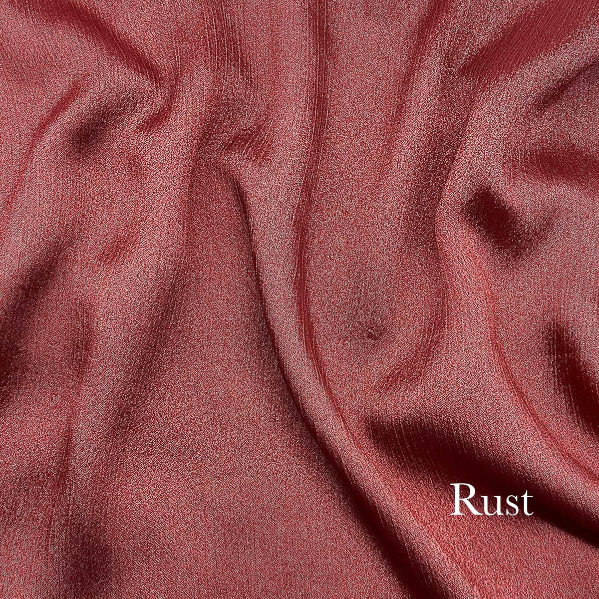 Metallic Silk - Rust – I AM HIJABI.PK